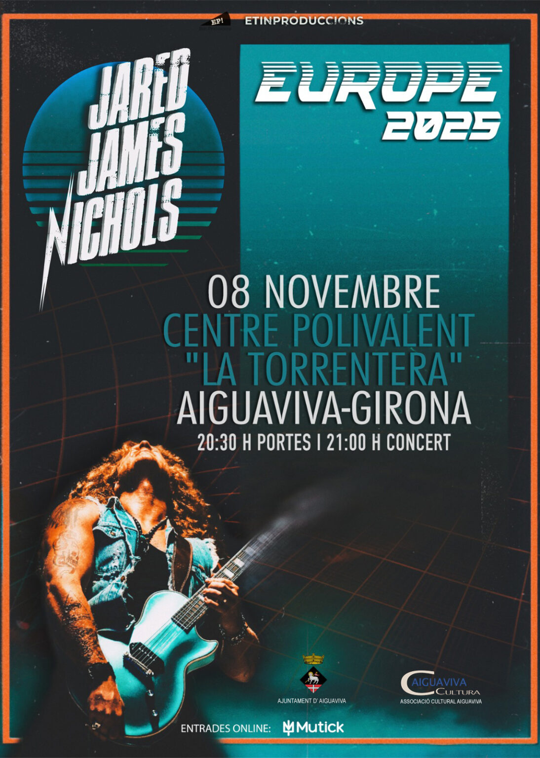 Concert de Jared James Nichols - Web Oficial de l’Ajuntament d’Aiguaviva
